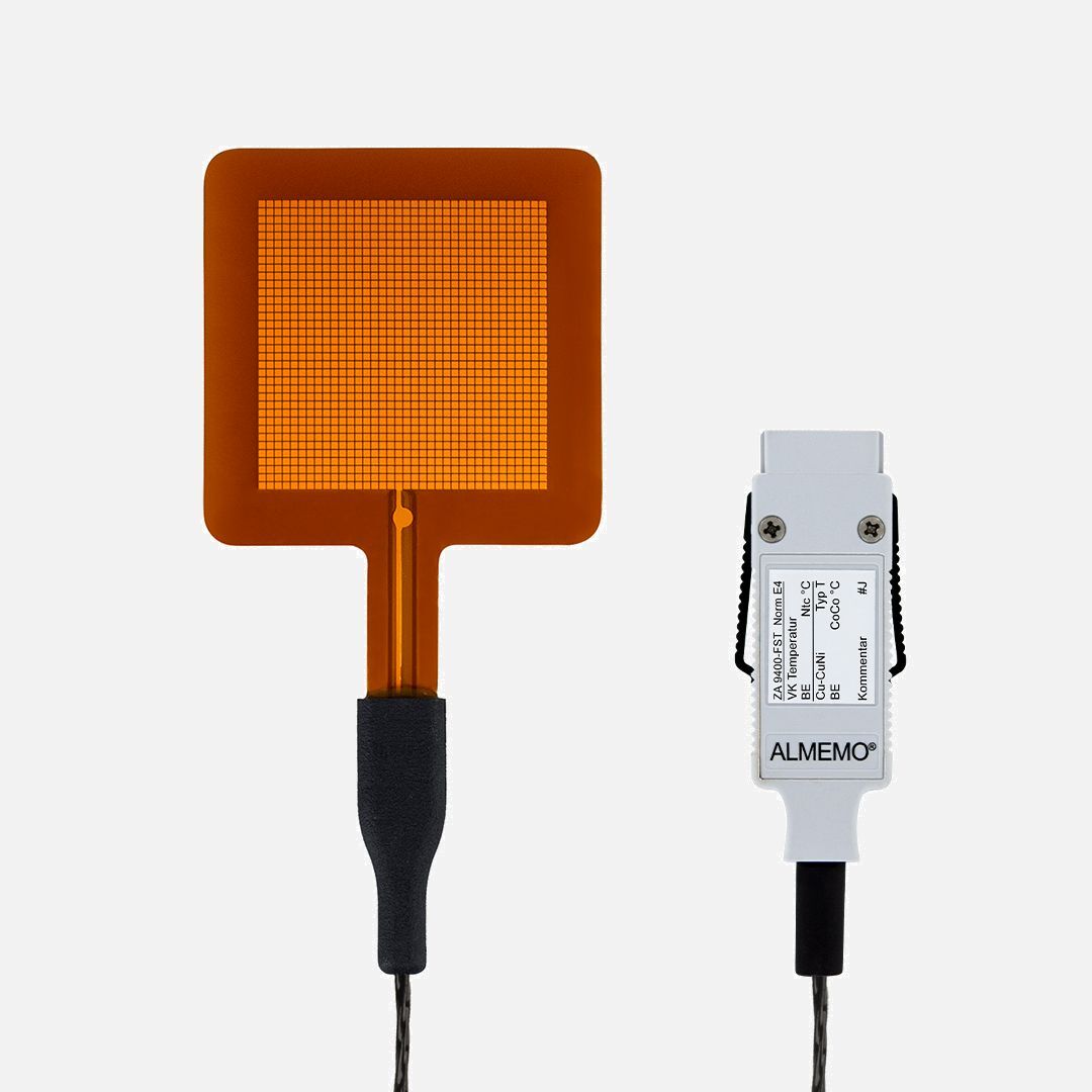 Flexible heat flux sensors for Ahlborn data loggers