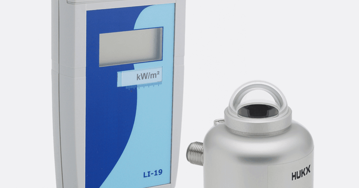 SR05-LI19 pyranometer | Class C with handheld data logger